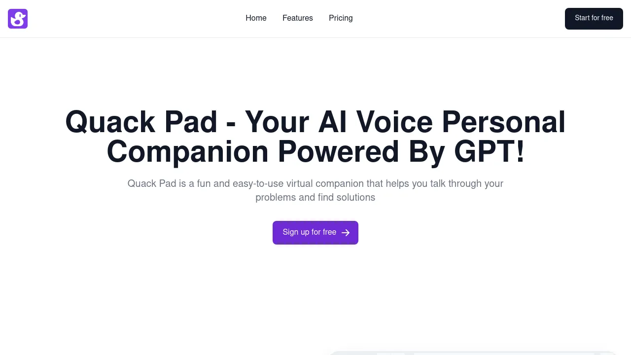 Quack Pad - BestofAI